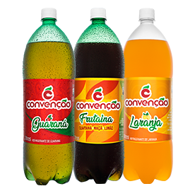 O sabor da família brasileira. | Refrigerantes Convenção