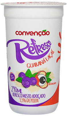 Refresco Guaraná e Açaí | Refrigerantes Convenção
